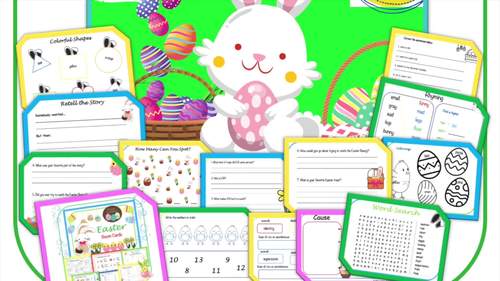 How to Catch the Easter Bunny Lesson & Spring Boom Cards™ by Mrs Lena