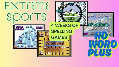 Phonics and Spelling Games / Activities HD Word Plus Unit 1-32 Reading ...
