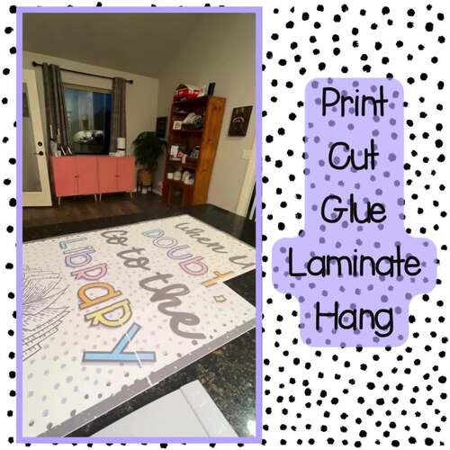 Magical Theme Classroom Decor: When in Doubt, Go to the Library Poster ...