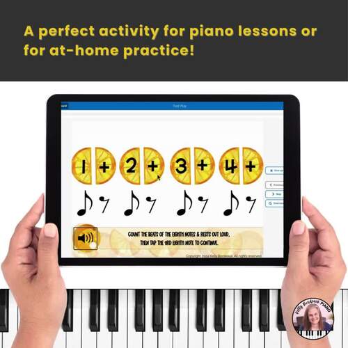 Counting Rhythms BOOM™ Cards Activity with Quarter Notes, Eighth Notes ...