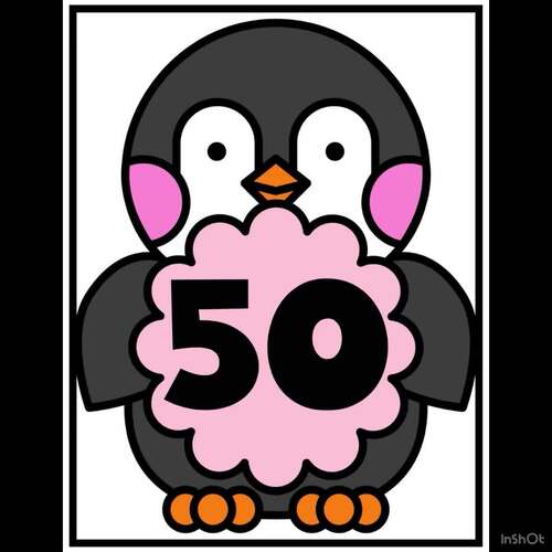 Skip Counting by 5s Classroom Posters | Penguin Theme | Numbers up to 120