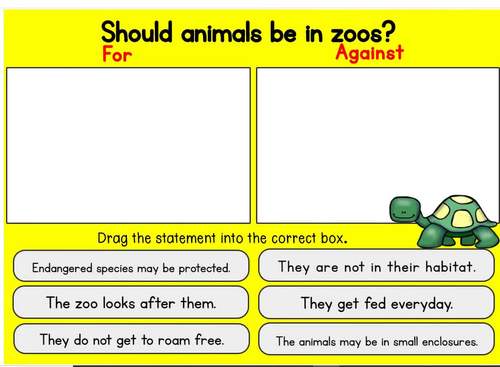 Persuasive Texts (For and Against) - Boom Cards | TPT