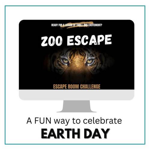 Earth Day Escape Room Middle School by The Animated Teacher | TPT