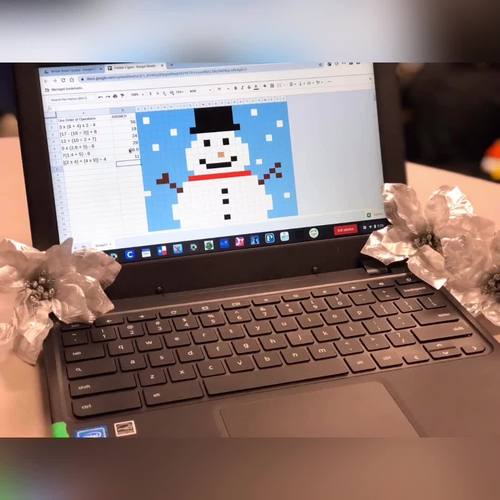 Winter Break Escape Math Digital Breakout Coordinate Grid Order of ...