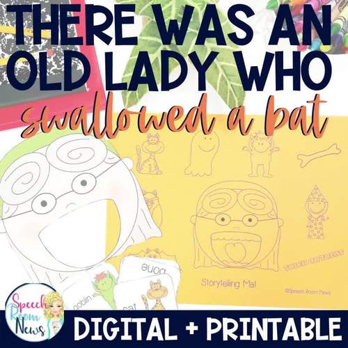 There Was an Old Lady Who Swallowed A Bat: No Print Digital Speech ...