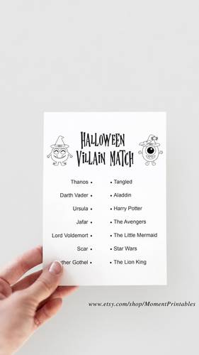 14 Halloween Games Bundle, Halloween Games, Halloween Printables