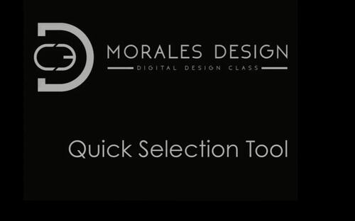 Photoshop - Selections - Quick Selection Tool by T Morales Digital Design
