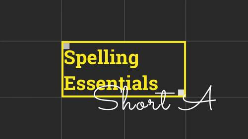 BOOM Cards Spelling Short A - Orton Gillingham to Spell CVC & VC Words