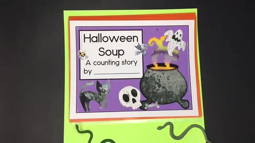 Halloween Soup Counting Story and Class Book by Paula's Primary Classroom