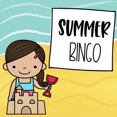 Summer Bingo by Primary With Care | TPT