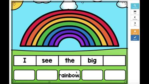 Spring Sentence Scrambles | Mixed Up Sentences | Boom Cards | TPT