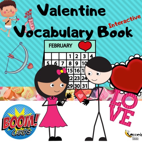 Valentine Interactive Book by The Speech Banana TpT | TPT