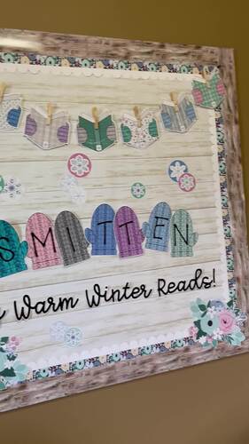 January February Bulletin Board | Smitten by Warm Winter Reads | Books ...