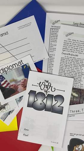 War of 1812 Activity by Social Studies Success | TpT