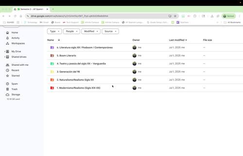 AP Spanish Literature and Culture (Segundo Semestre) by Hola Paola profe