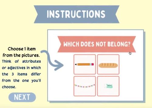 Which does not belong? (Attributes/Adjectives) - BOOM CARDS by Blowing ...