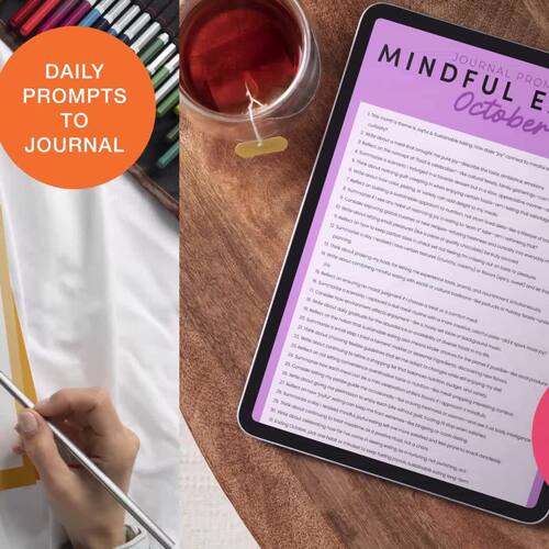 365 Journal Prompts for Mindful Eating | 12 Months of Reflection ...