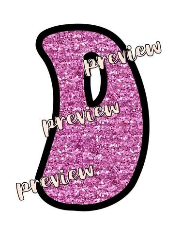 Retro Glitter Bulletin Board Letters and Numbers for Classroom Decor