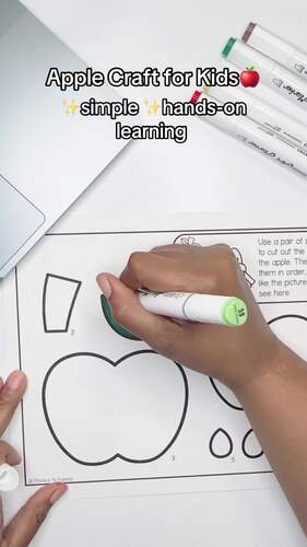 Apple Craft for Kindergarten All About Apples Week Activities Preschool