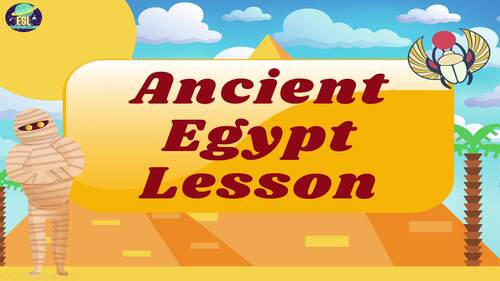 Ancient Egypt. ESL/ESOL PowerPoint Lesson for B1 Level Students | TPT