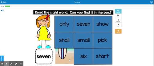 3rd Grade Sight Words Set 2 Mystery Picture Google Slides™ | TPT