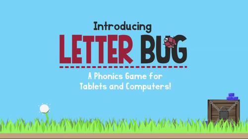 Digital Phonics Game for Literacy Centers - Letter Bug - Science of Reading