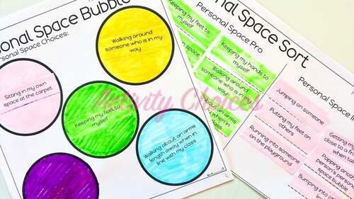 Personal Space Camp Supplemental Materials / Boundaries & Bubble Space
