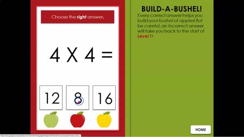 Multiplication Facts 4 and 5 For Google Classroom™ Distance Learning ...