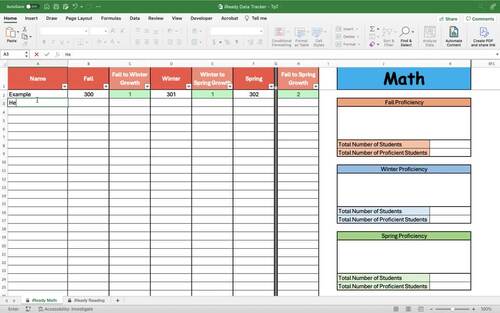iReady Growth & Proficiency Data Tracker | Print & Digital Versions