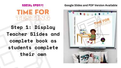 State Testing Anxiety & Tips Interactive Book/Printable | Behavior ...