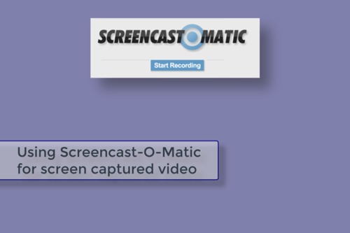 Using Screencast-O-Matic (Distance Learning) by Web Explorations