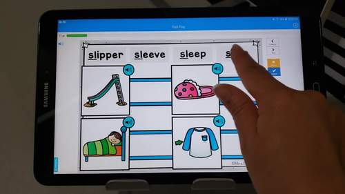 Blends Boom Cards for Digital Distance Learning with Audio by MrsGalvan