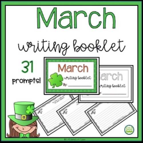 Monthly Writing Booklets - Bundle by It All Started with Flubber