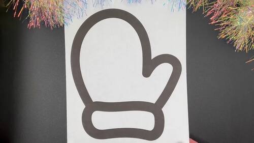 7 Unique Mitten Templates | 5 Sizes for Winter Crafts, Art Projects ...