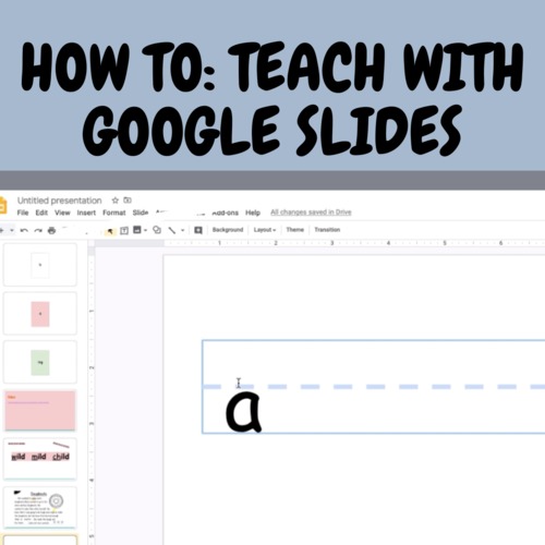 HOW TO: Teach with Google Slides by Made for Dyslexia | TPT