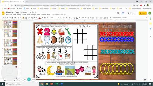 No Prep Google Slides™ Phonological Processes Placemats by Speech ...