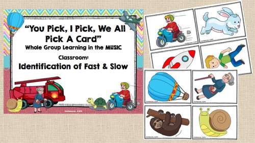 BUNDLE-You Pick, I Pick, We All Pick...Music Opposites for Young Elementary
