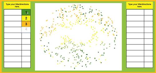 Mystery Digital EDITABLE LOW PREP - Dinosaurs PIXEL ART Reveal Template