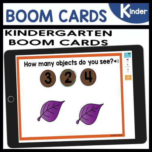 Counting How Many up to 5 using Boom Cards Module 1 Lesson 10 | TpT