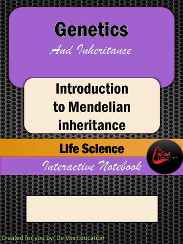 Genetics and Inheritance Learner Book by De Vos Education | TPT