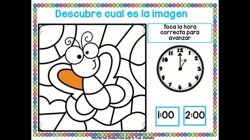 Jugamos con La Hora | PowerPoint |Spanish Resource | TpT