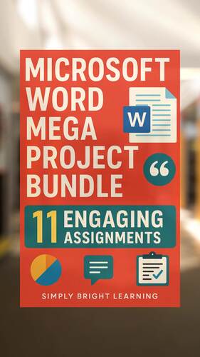 Microsoft Word Mega Project Bundle – 11 Engaging Assignments with Examples