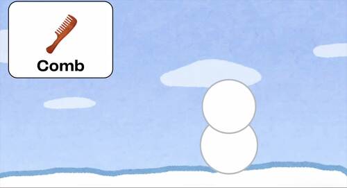 Initial K Teletherapy Articulation Game: Build a Snowman by Speechy ...