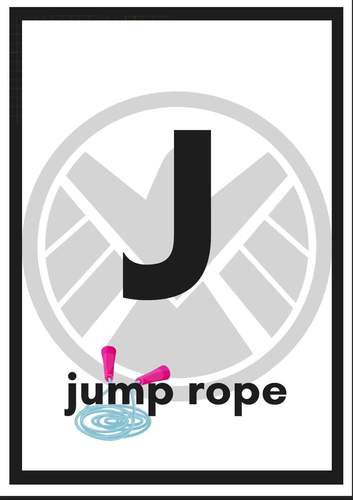 Agents of Shield Themed Printable Alphabet by WhitlowExpress | TPT