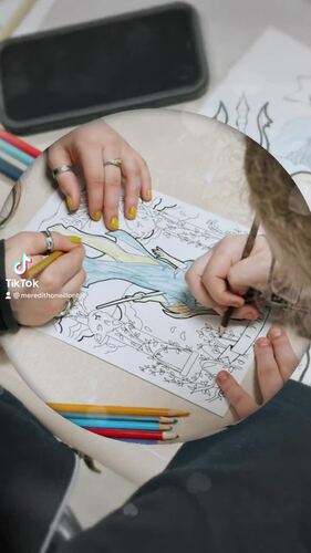 Poseidon Coloring Page / God of the Sea Greek Mythology / Fun Friday!