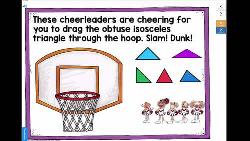 Classifying Triangles Boom Cards with Audio Options Bundle | TPT