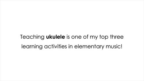 Ukulele Orff 4-Song Pack for Method Enrichment | Ensembles With ...
