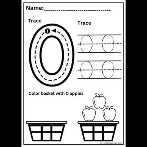 Number Bundle (0-10, 0-20, Tens frame, number tracing worksheets ...