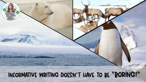 Arctic Animals Research Report - Winter Informational Writing Bundle