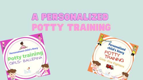 Potty Training Child's Story GIRLS Ballerina | TPT